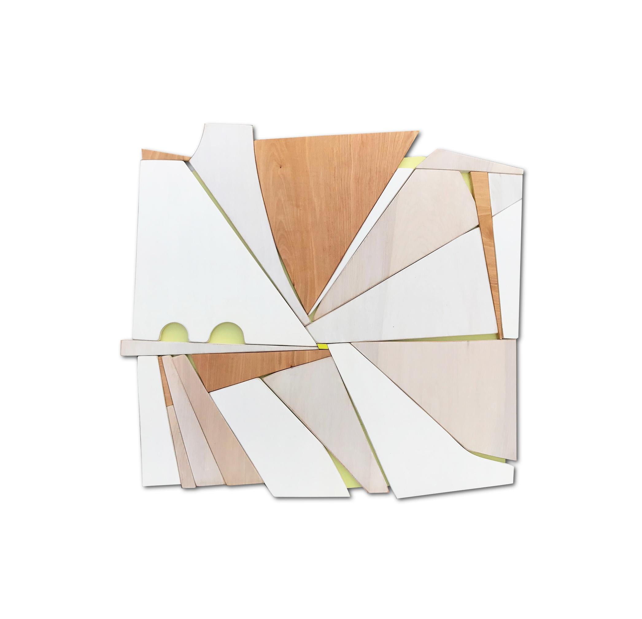 Scott Troxel - Zephyr (modern abstract wall sculpture minimal geometric ...