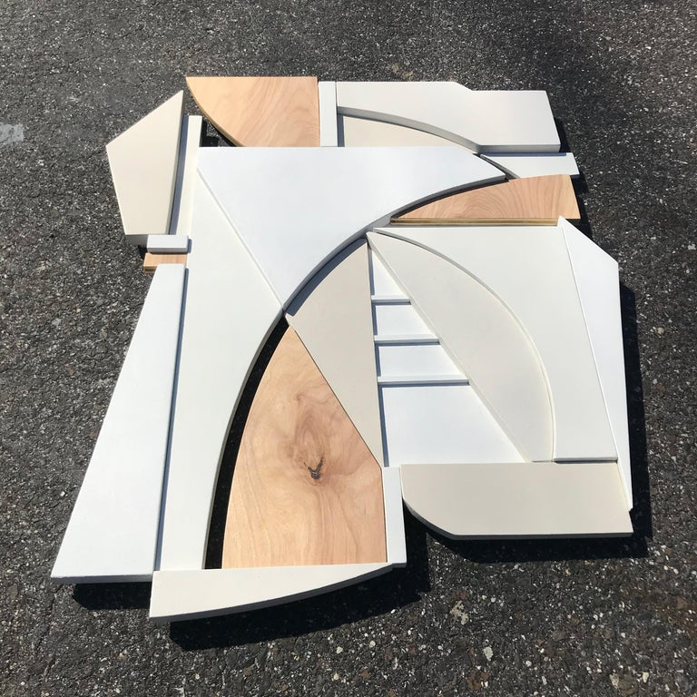 Scott Troxel - King (modern art deco abstract wall sculpture geometric ...