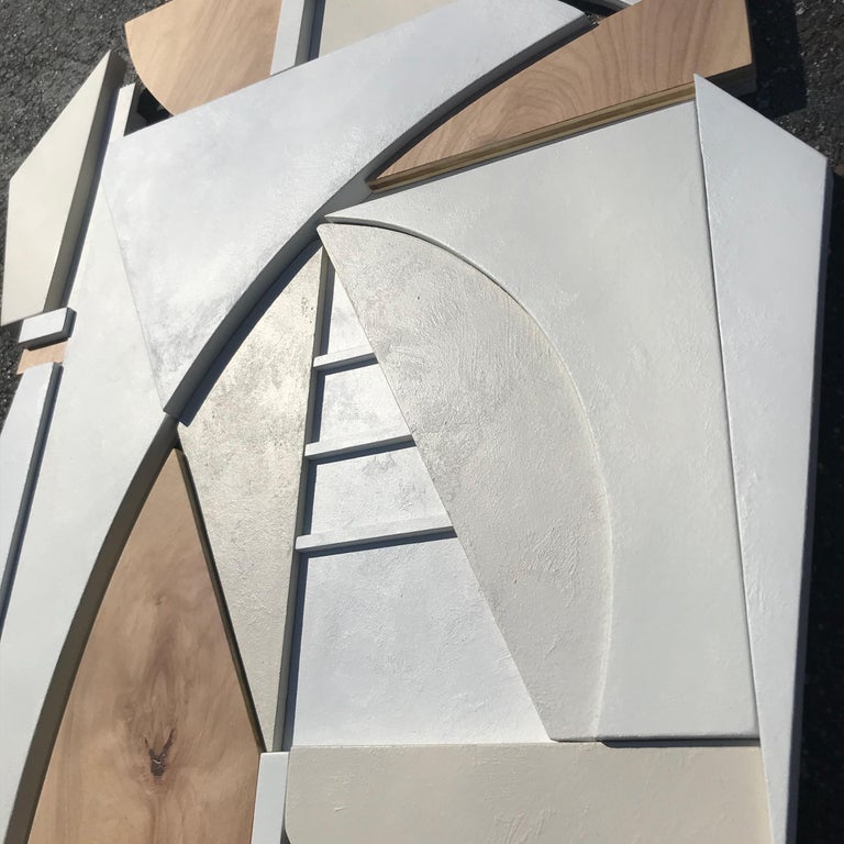 Scott Troxel - King (modern art deco abstract wall sculpture geometric ...