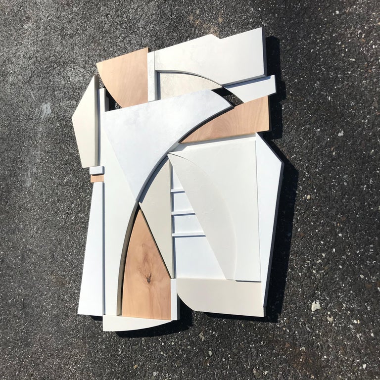 Scott Troxel - King (modern art deco abstract wall sculpture geometric ...