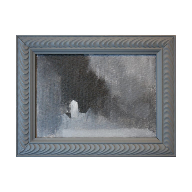 Scott Woodard - "The Marker" Black, White, and Gray Abstract Surrealist ...