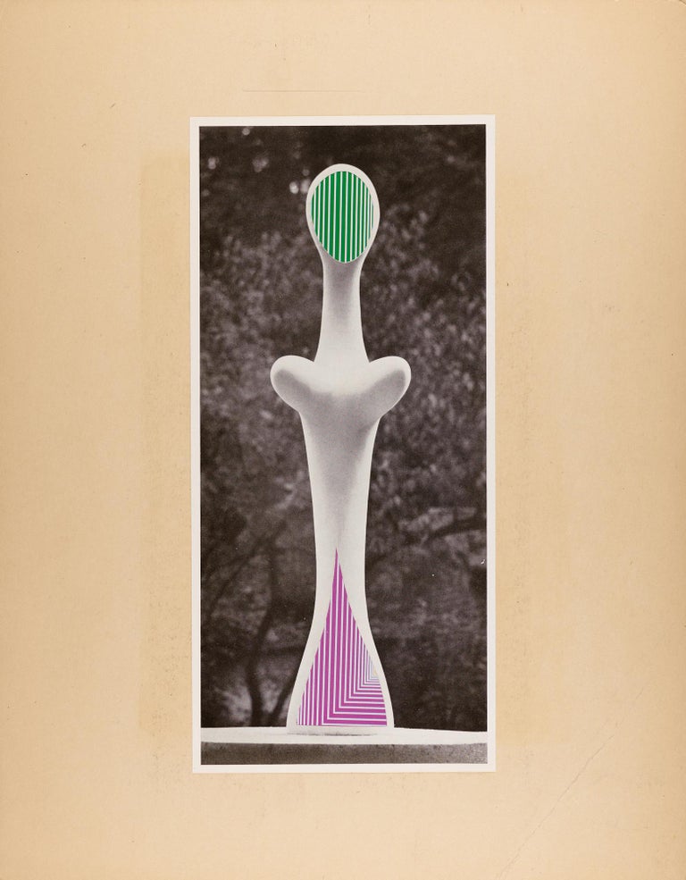 Scott Zieher - Arp with Purple and Green For Sale at 1stDibs