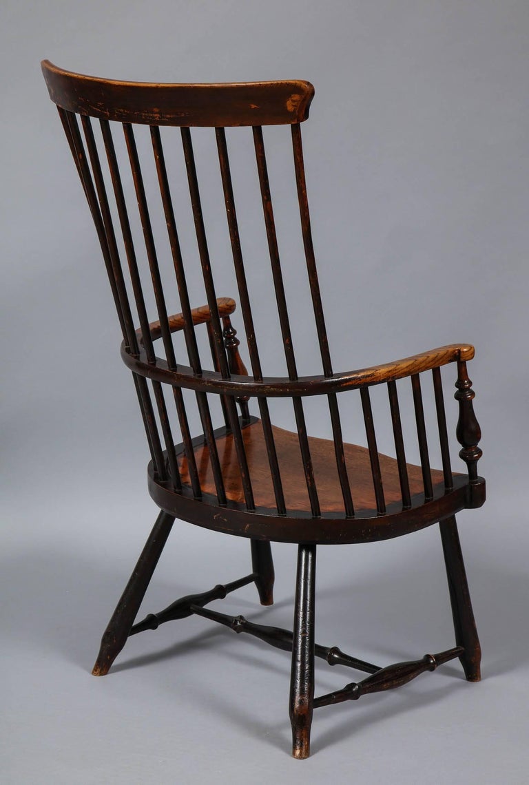Scottish Darvel Comb Back Windsor Armchair by Hugh Shields at 1stDibs ...