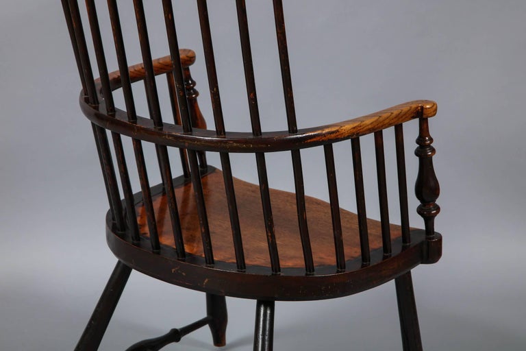Scottish Darvel Comb Back Windsor Armchair by Hugh Shields at 1stDibs ...