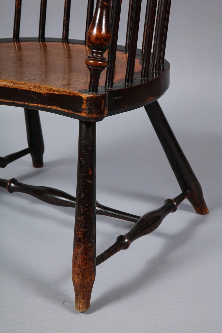 Scottish Darvel Comb Back Windsor Armchair by Hugh Shields at 1stDibs ...