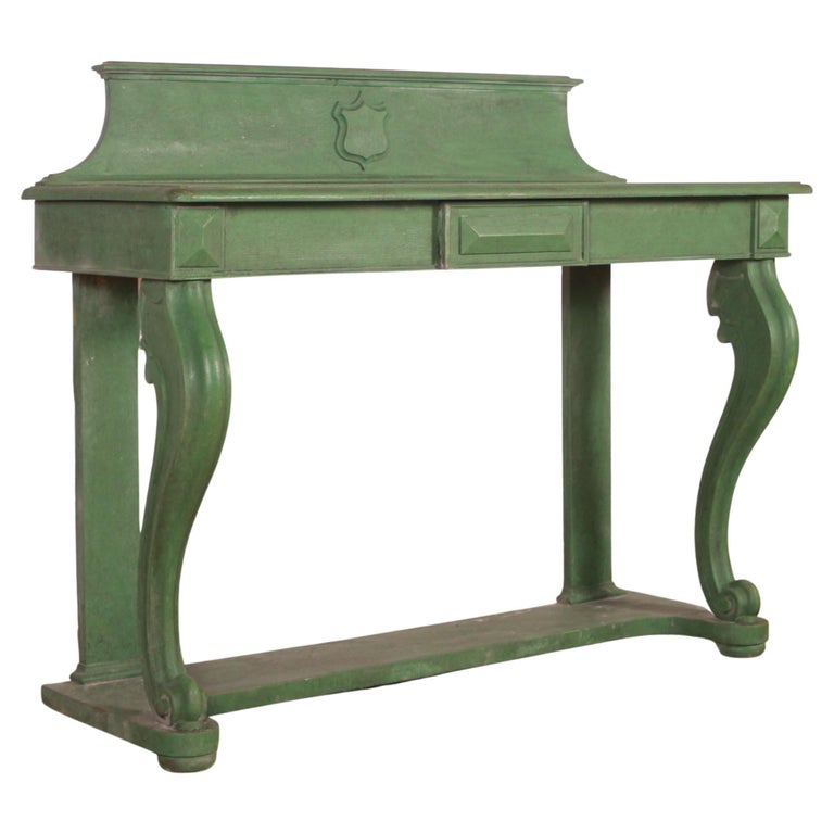 Scottish Painted Console Table For Sale at 1stDibs
