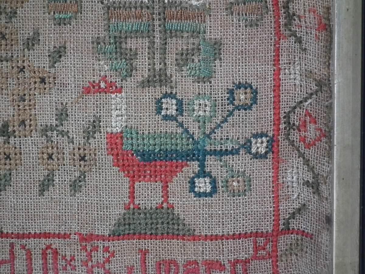 Scottish Sampler, circa 1830, by Ann Brown of Kilmarnock at 1stDibs