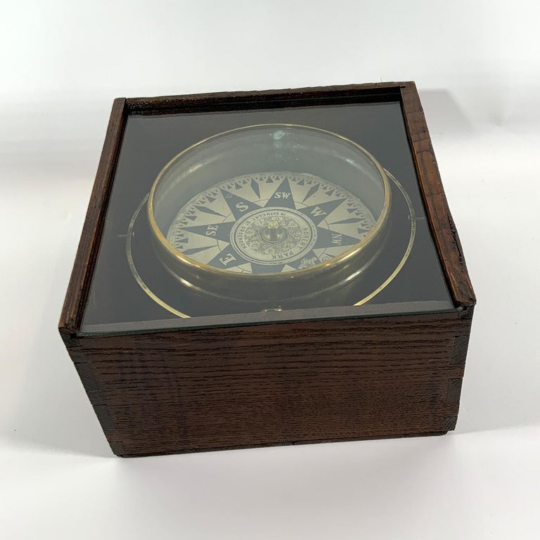 Scottish Ship's Compass Circa 1890 at 1stDibs