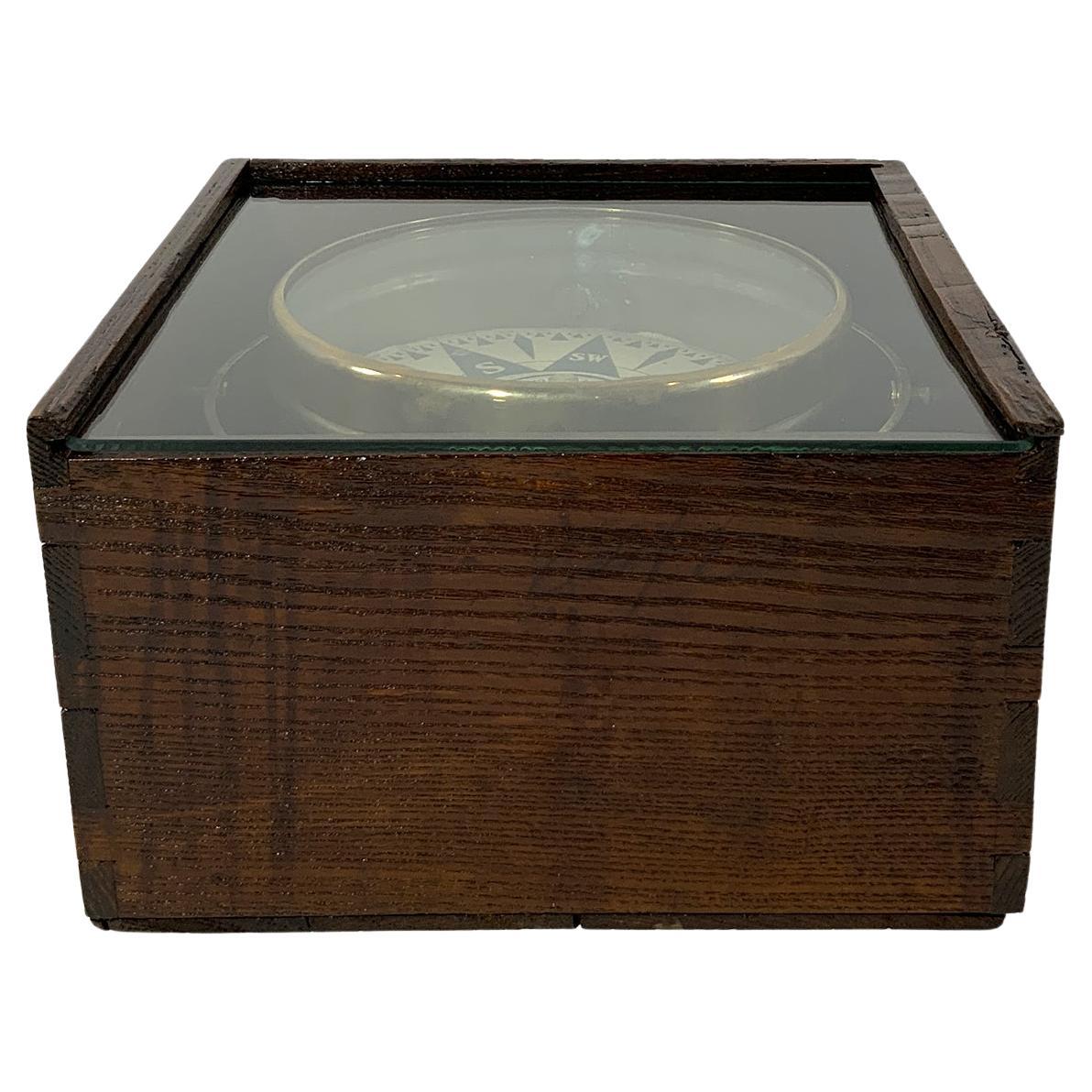 Scottish Ship's Compass Circa 1890 For Sale at 1stDibs