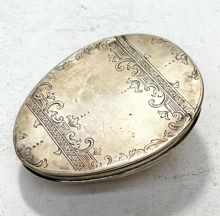 Scottish Sterling Silver Cowry Shell Snuff Box, George III, 1799 For ...