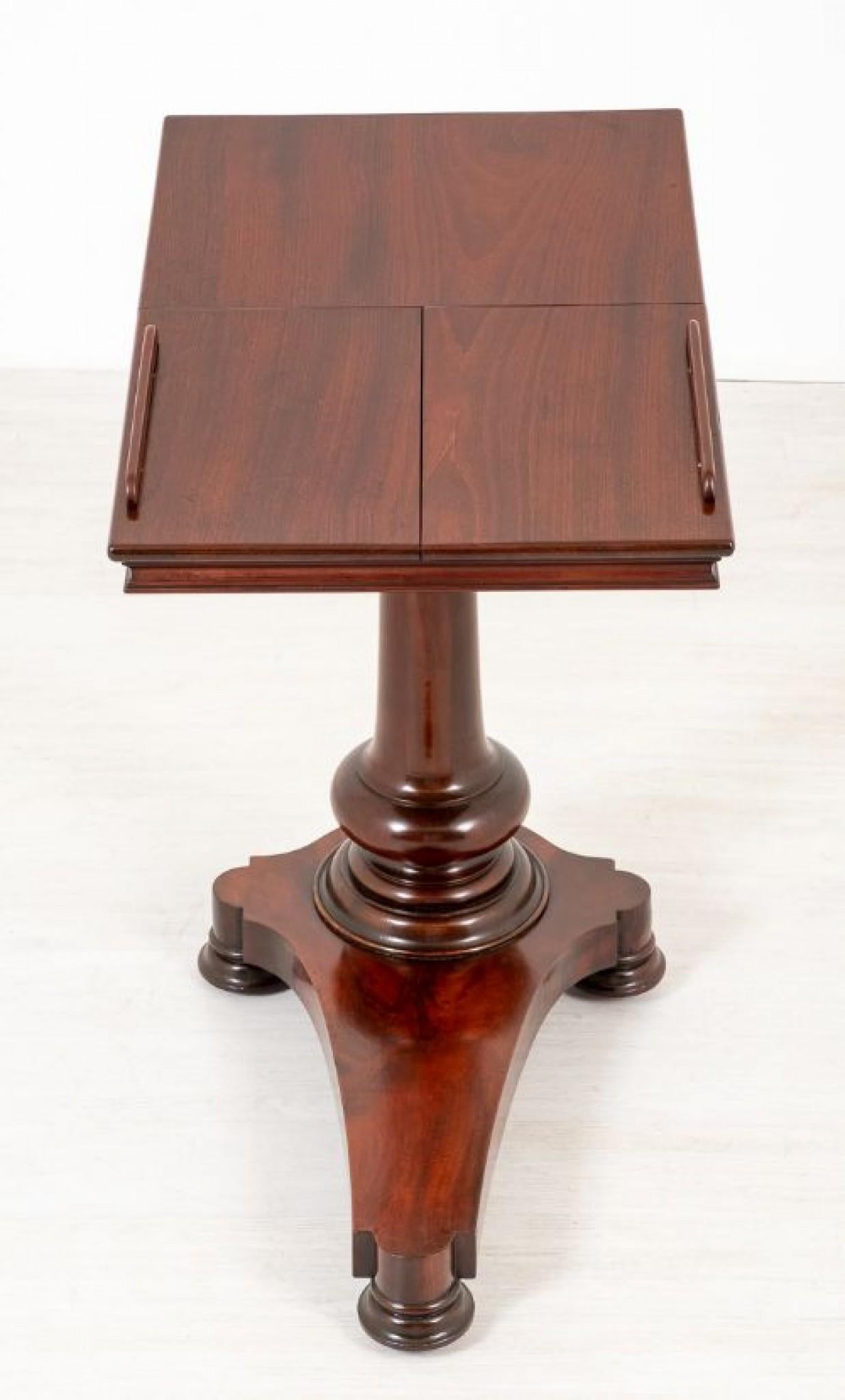 Scottish Victorian Reading Stand Mahogany, 1860 For Sale at 1stDibs
