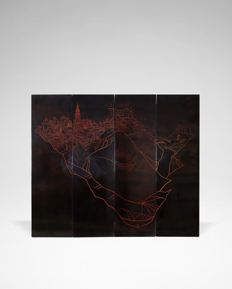 Screen by Serge Rovinsky, circa 1938 For Sale at 1stDibs