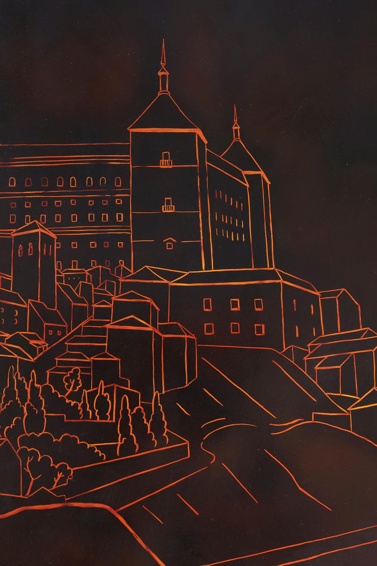 Screen by Serge Rovinsky, circa 1938 For Sale at 1stDibs