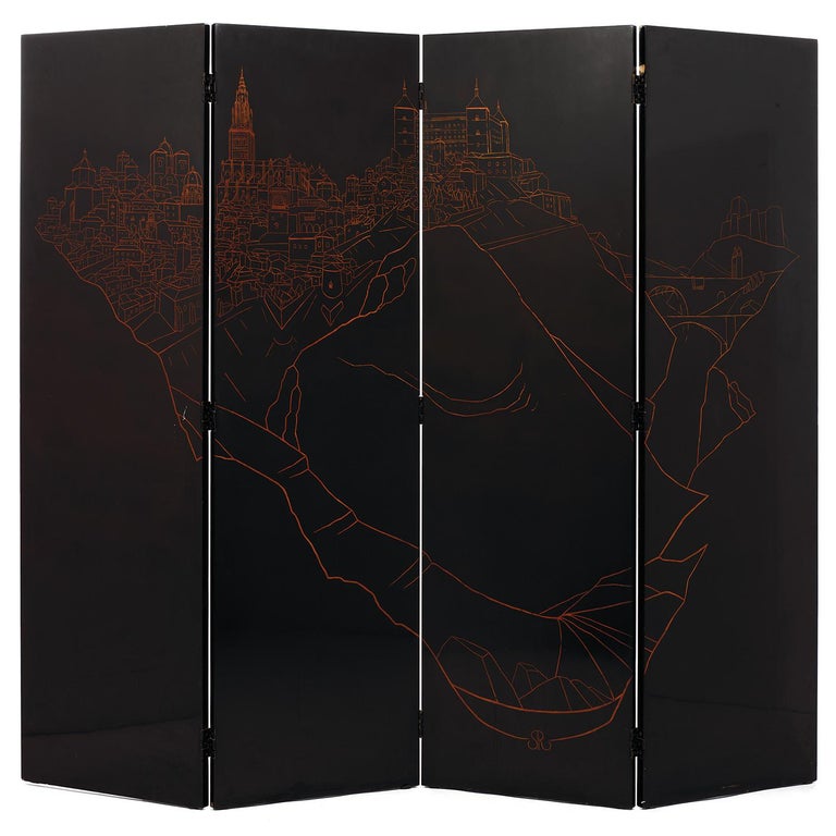 Screen by Serge Rovinsky, circa 1938 For Sale at 1stDibs