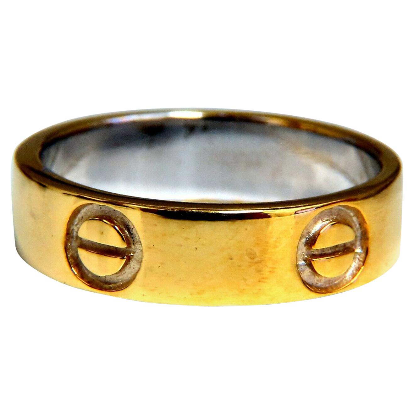 Screw Ring 14 Karat at 1stDibs