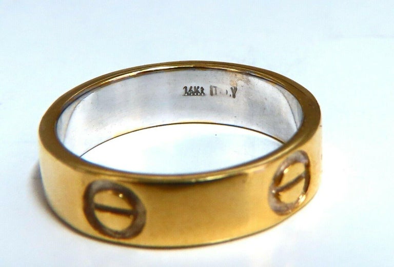 Screw Ring 14 Karat at 1stDibs