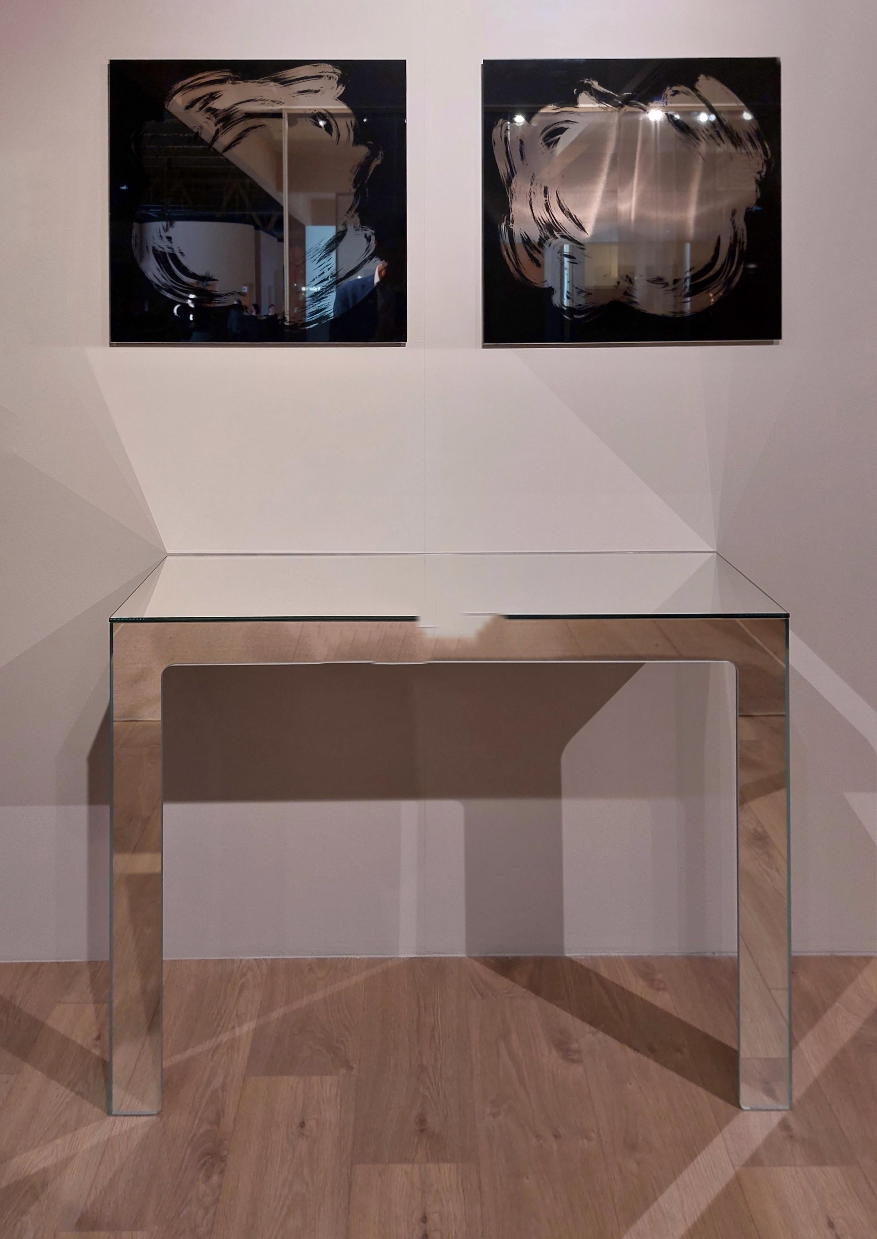 Scribble Mirrors, by Yabu Pushelberg for Glas Italia For Sale at 1stDibs