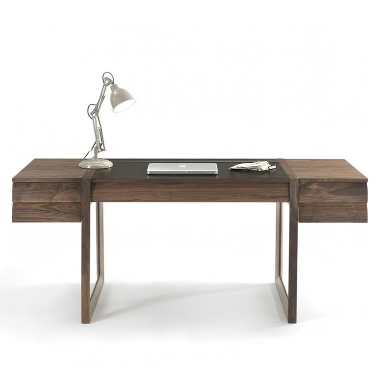 Scribe Desk in Walnut Wood For Sale at 1stDibs | walnut wood desk