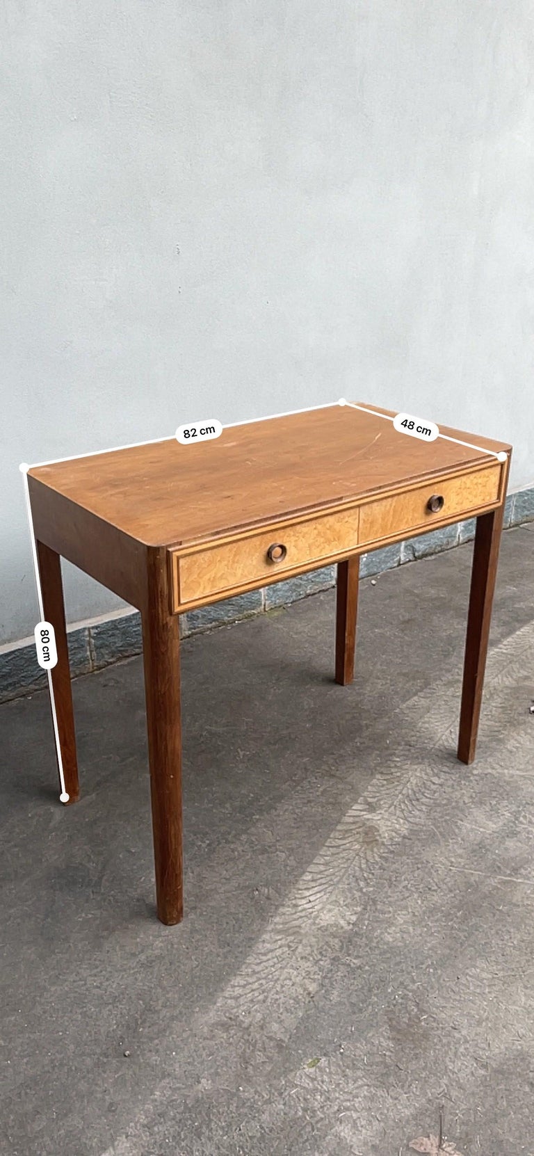 scrivania in radica design - 1950 - mid century - desk - design For ...