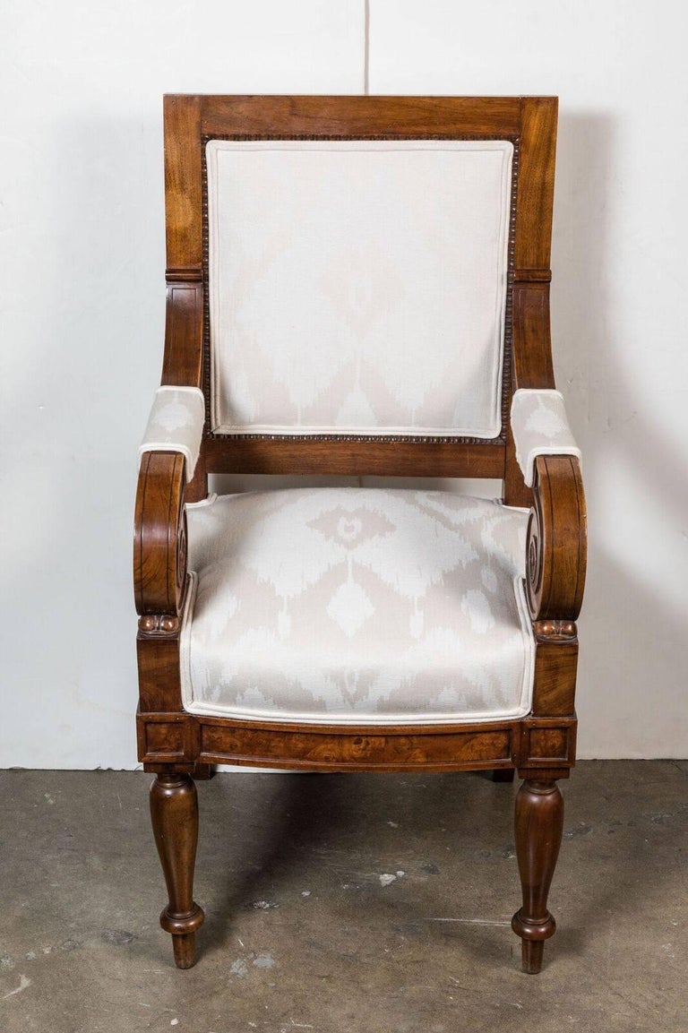 Scroll Arm, Naples Chairs, circa 1920 For Sale at 1stDibs