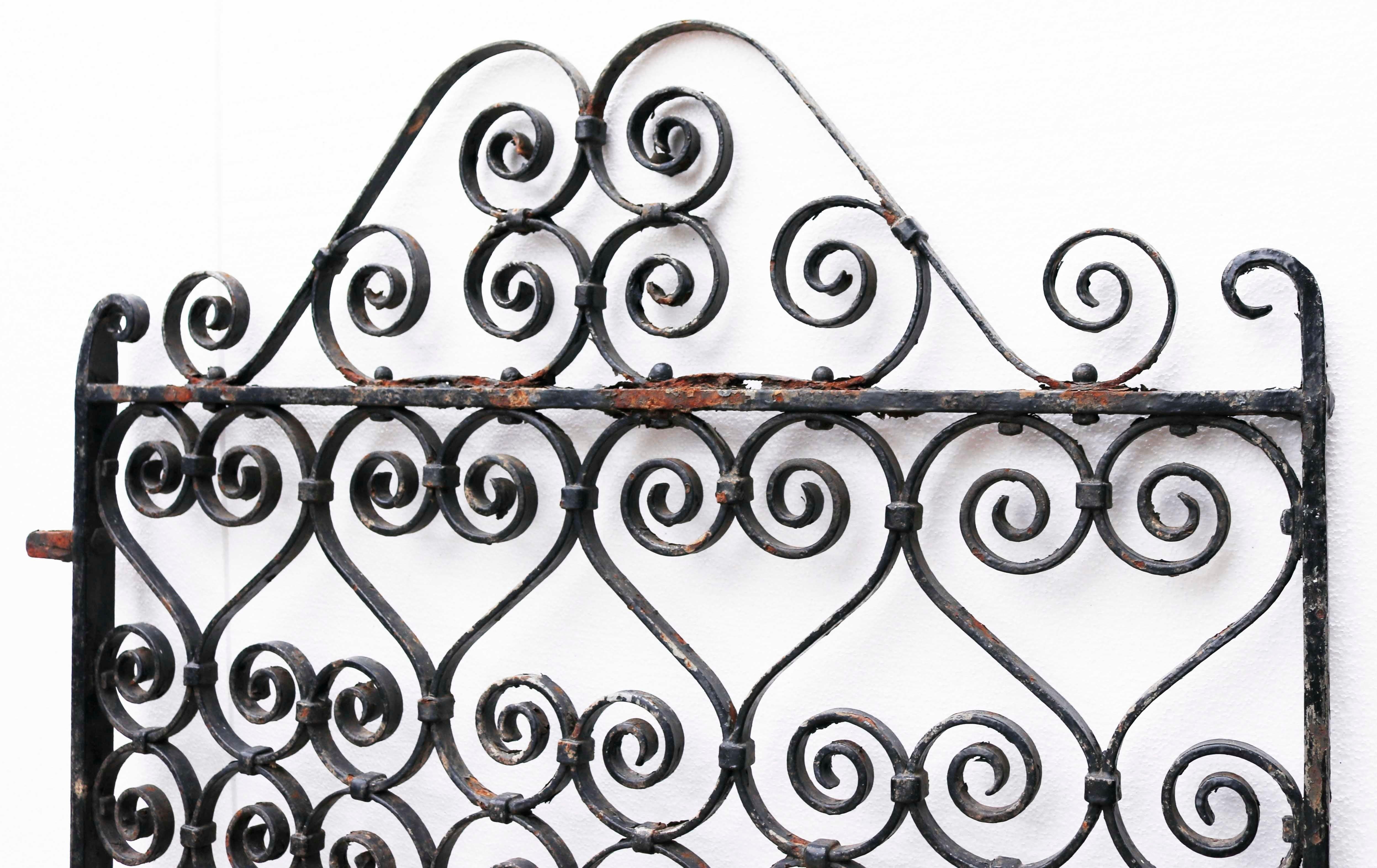 Scroll Work Victorian Side Gate at 1stDibs