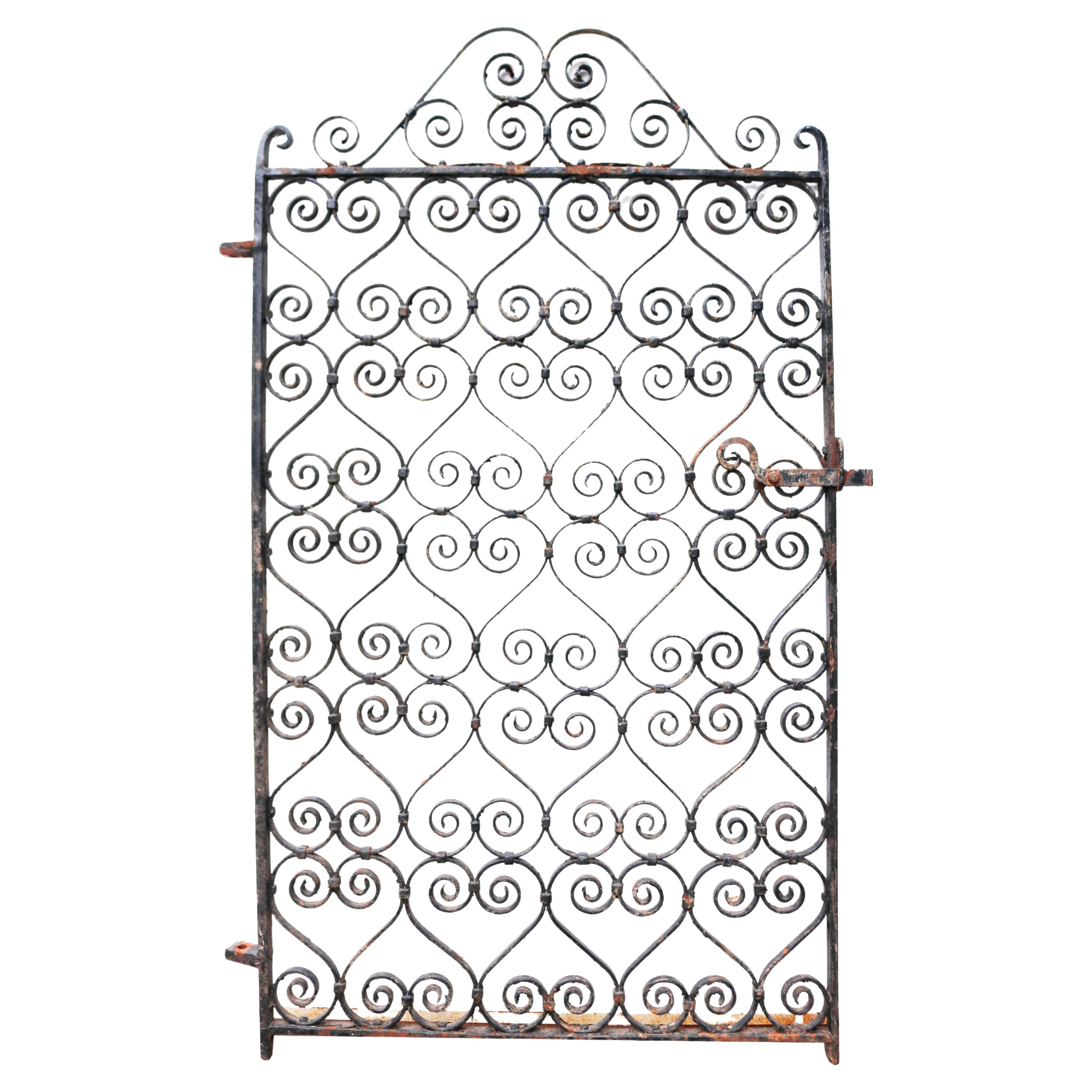 Scroll Work Victorian Side Gate at 1stDibs