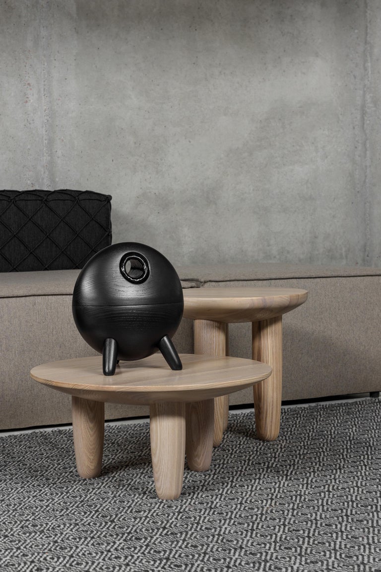 Sculpted Ash Candy Vase by Victoria Yakusha For Sale at 1stDibs