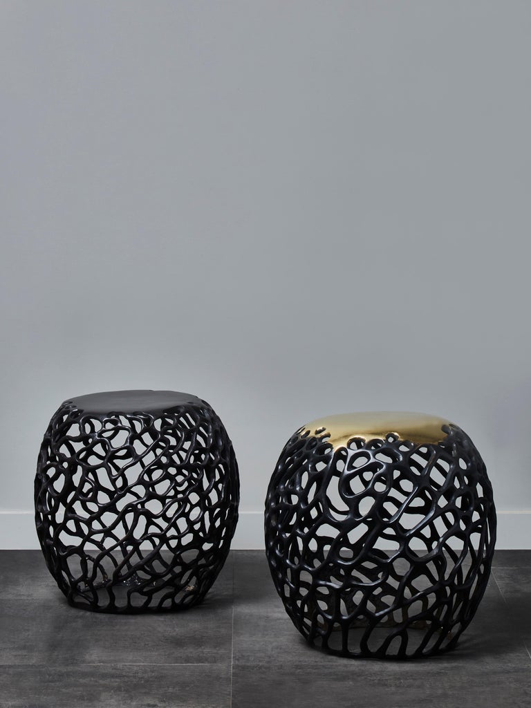 Sculpted Bronze Stools at Cost Price For Sale at 1stDibs