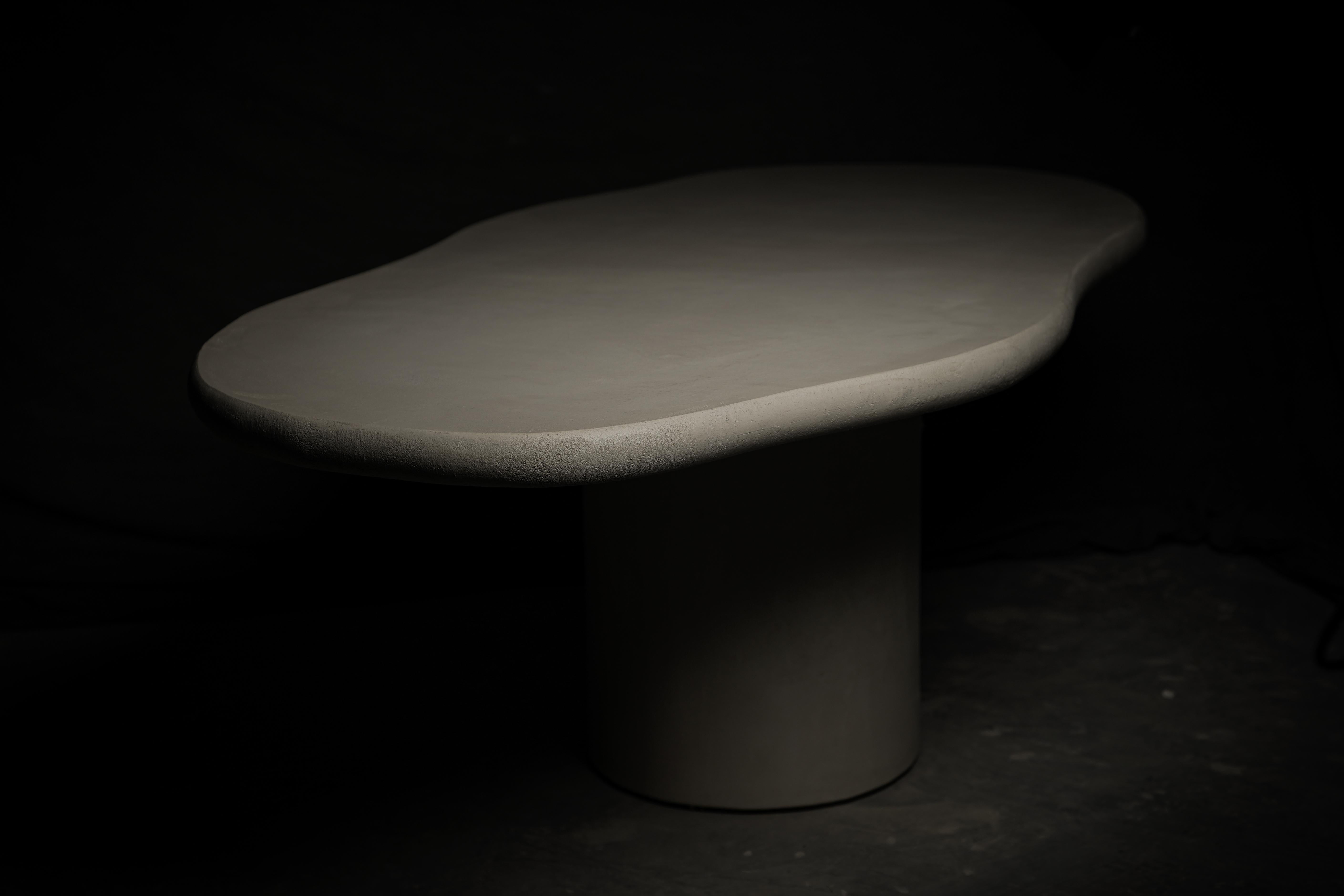 Sculptural 2 Legs Dining Table 240 by Urban Creative at 1stDibs | urban ...