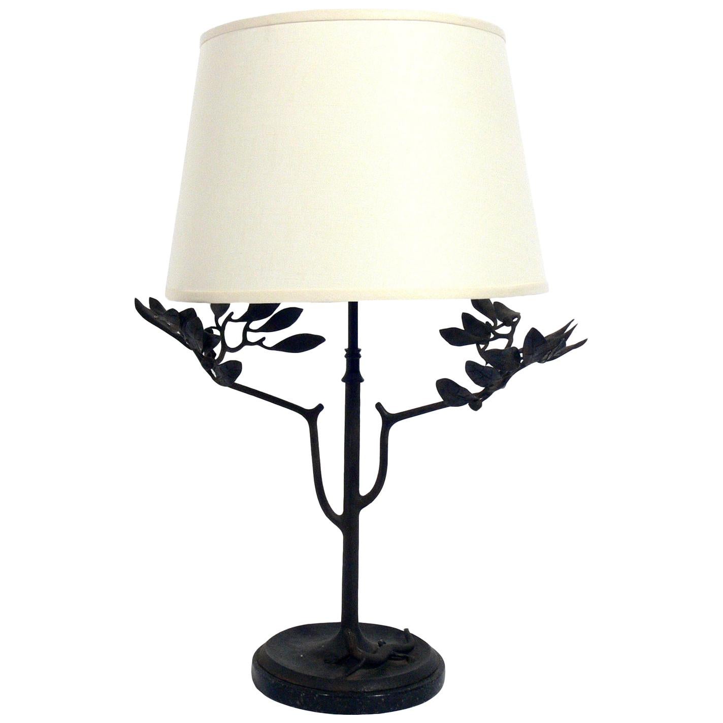 Rare DIM (Joubert et Petit) Modernist Lamp Circa 1930 For Sale at 1stDibs