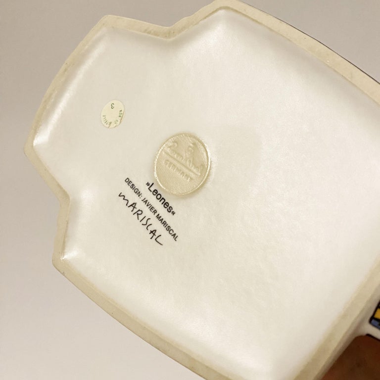 Sculptural Aztec Vase by Javier Mariscal for Rosenthal, Germany, 1980s ...