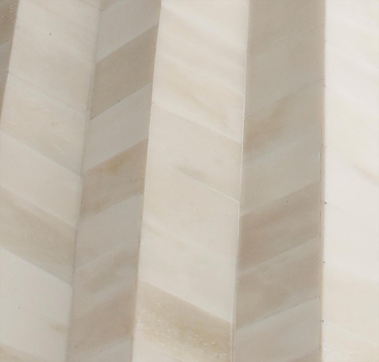 Sculptural Tessellated Bone Marquetry Table, Tabla Table For Sale at ...