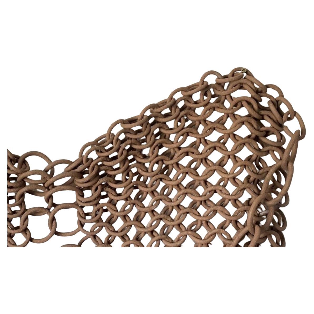 Sculptural Chain Wall Art by Elizabeth Tripp For Sale at 1stDibs