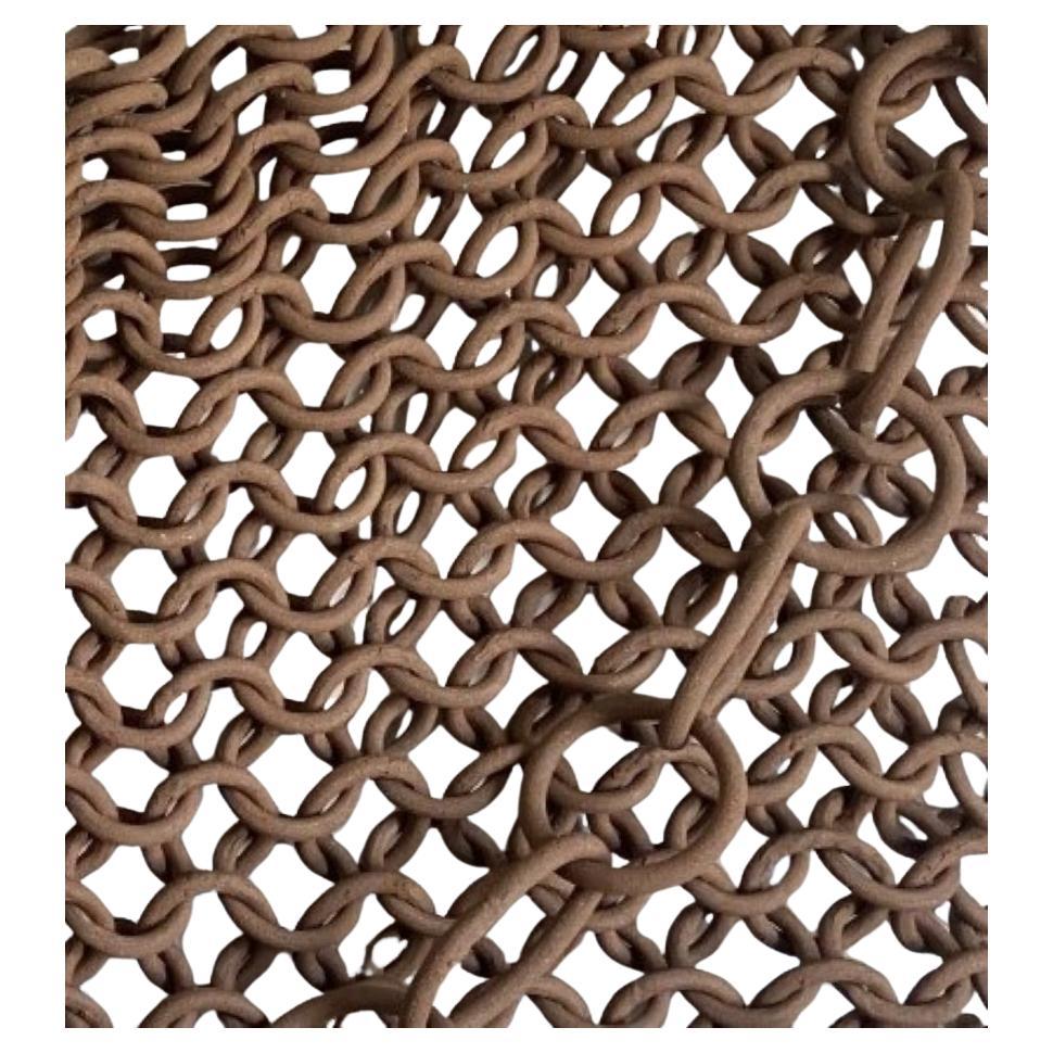 Sculptural Chain Wall Art by Elizabeth Tripp For Sale at 1stDibs