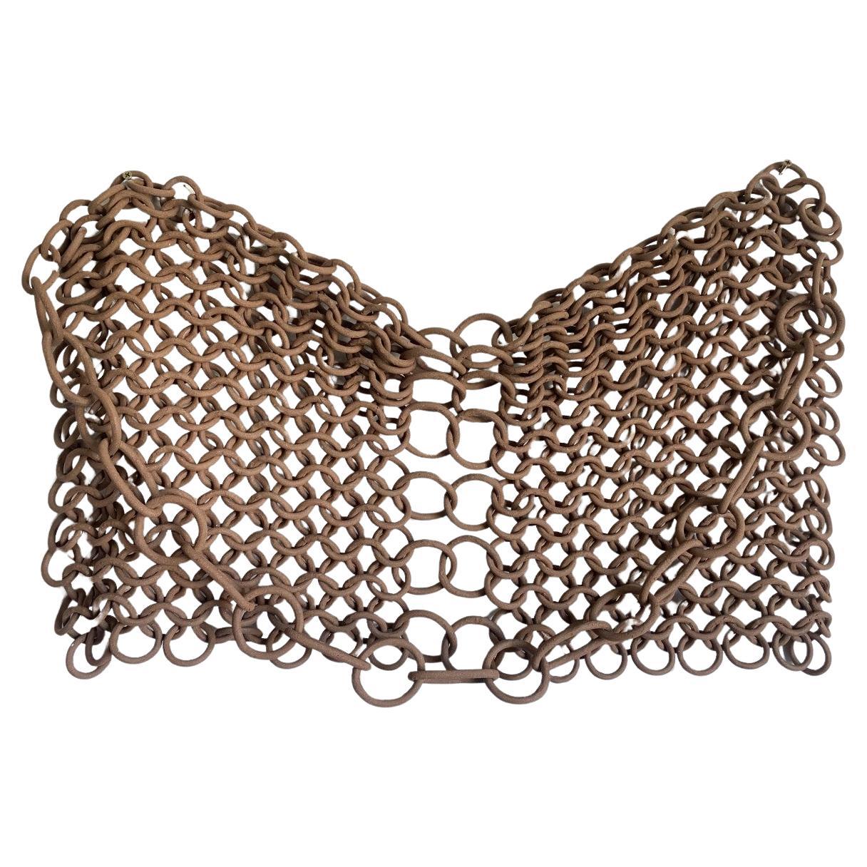 Sculptural Chain Wall Art by Elizabeth Tripp For Sale at 1stDibs