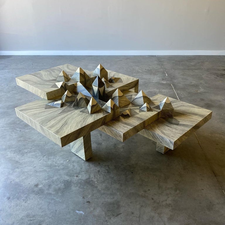 Sculptural Coffee Table, Edward Rokosz, 1993 For Sale at 1stDibs