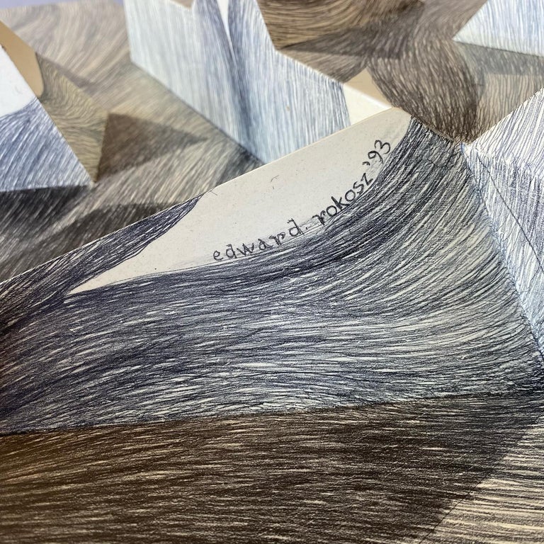 Sculptural Coffee Table, Edward Rokosz, 1993 For Sale at 1stDibs