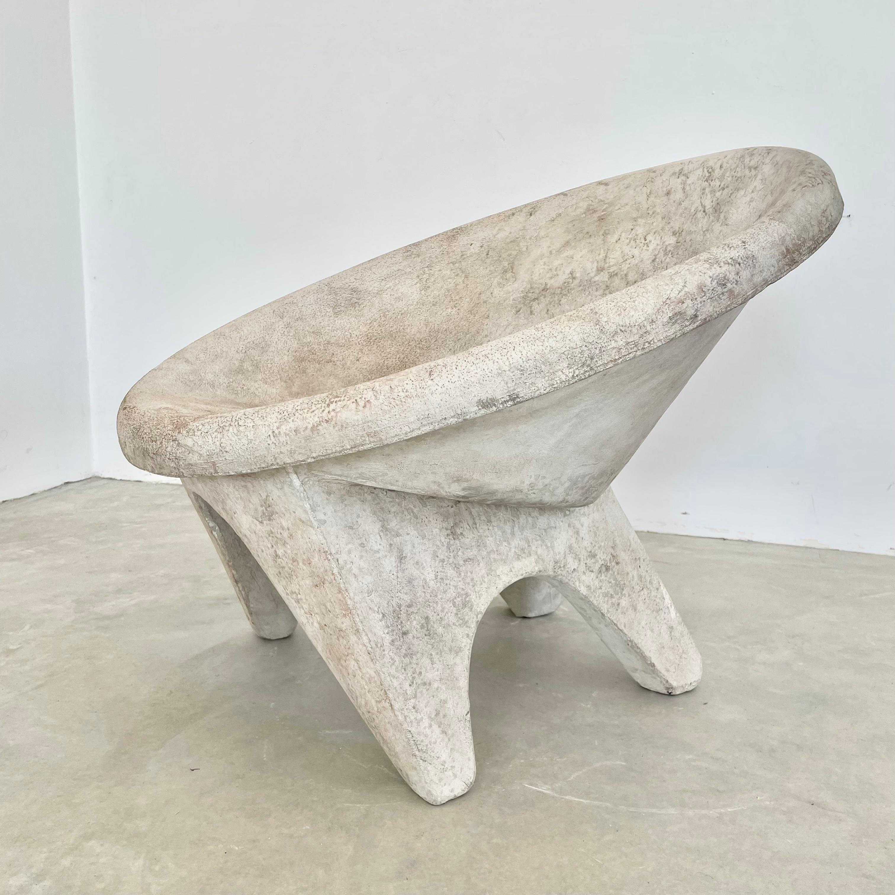 Sculptural Concrete Chair by Merit, Los Angeles For Sale at 1stDibs