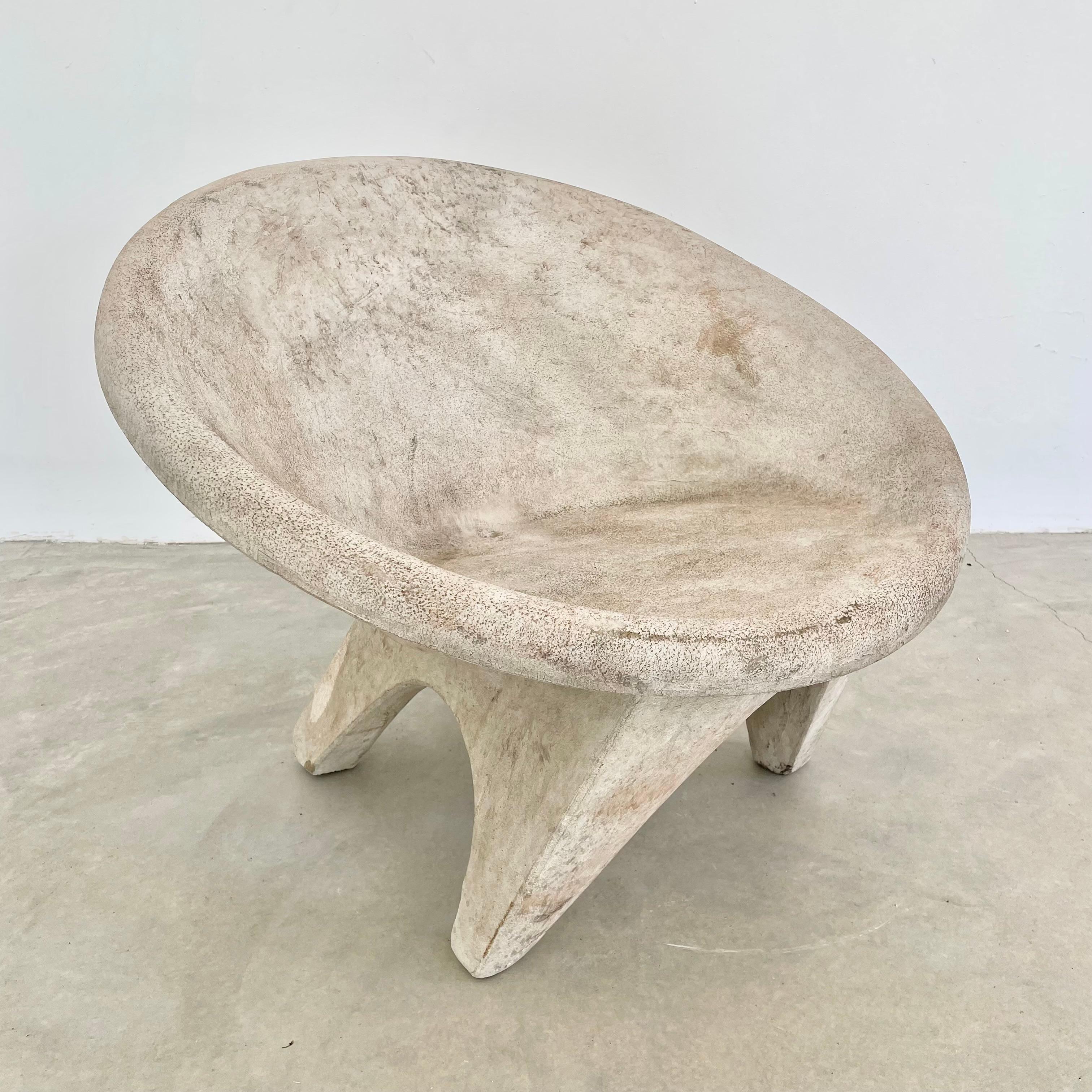 Sculptural Concrete Chair by Merit, Los Angeles For Sale at 1stDibs