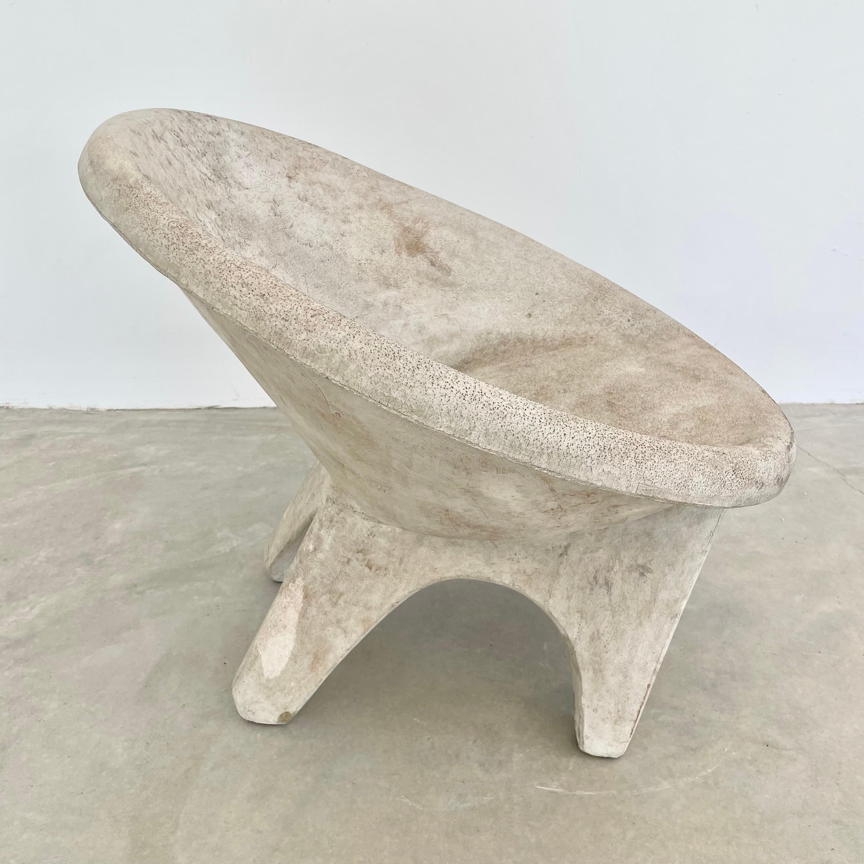 Sculptural Concrete Chair by Merit, Los Angeles For Sale at 1stDibs
