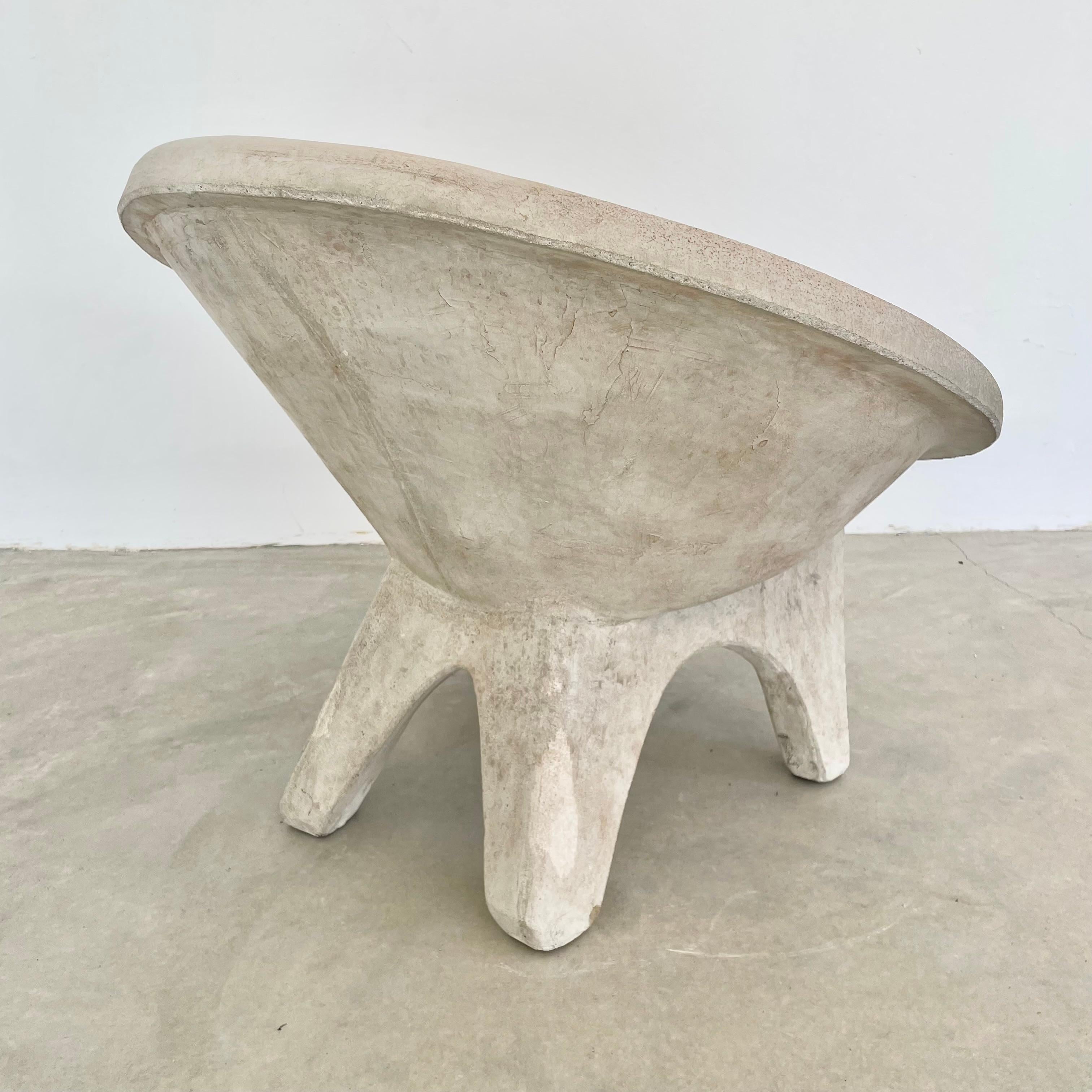 Sculptural Concrete Chair by Merit, Los Angeles For Sale at 1stDibs