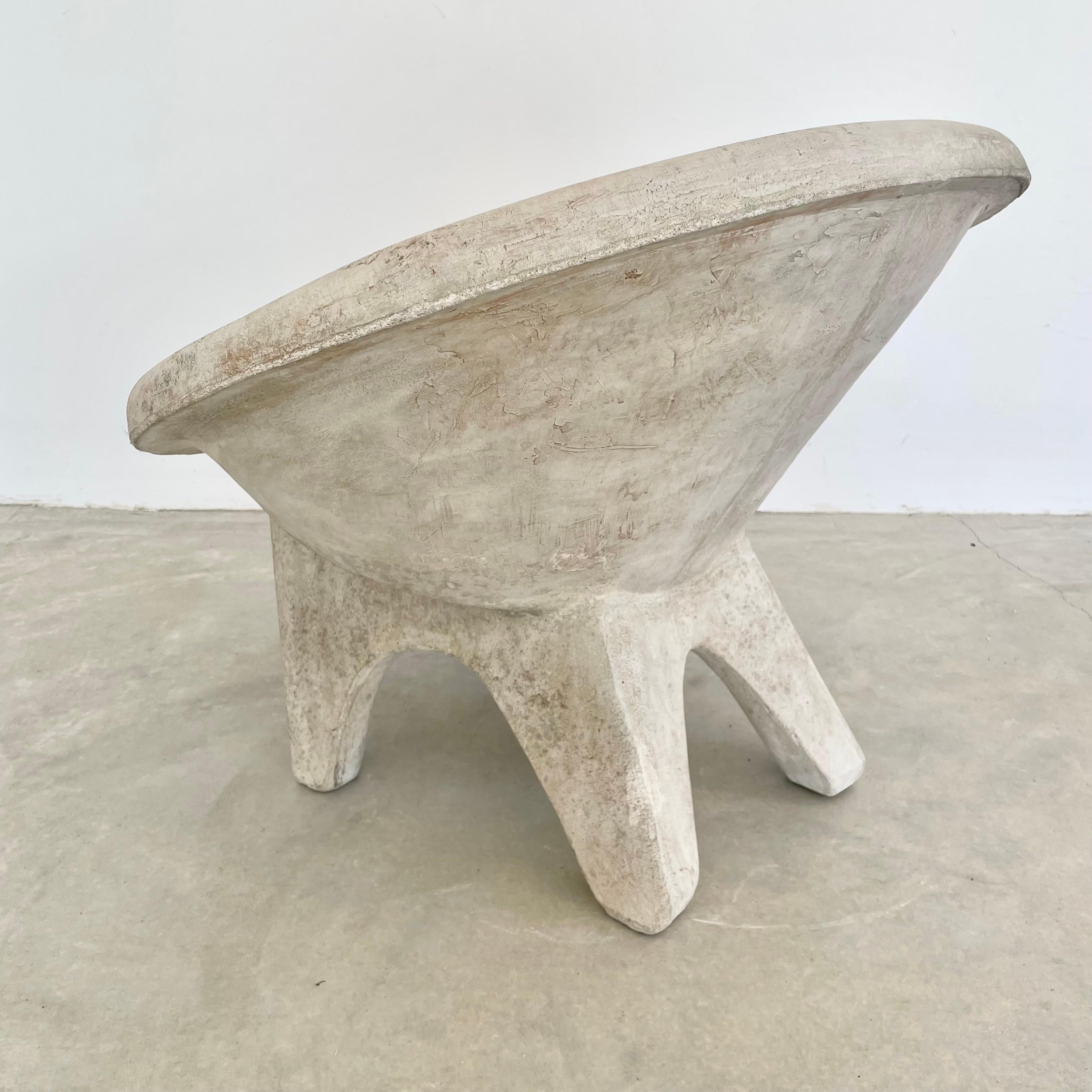 Sculptural Concrete Chair by Merit, Los Angeles For Sale at 1stDibs