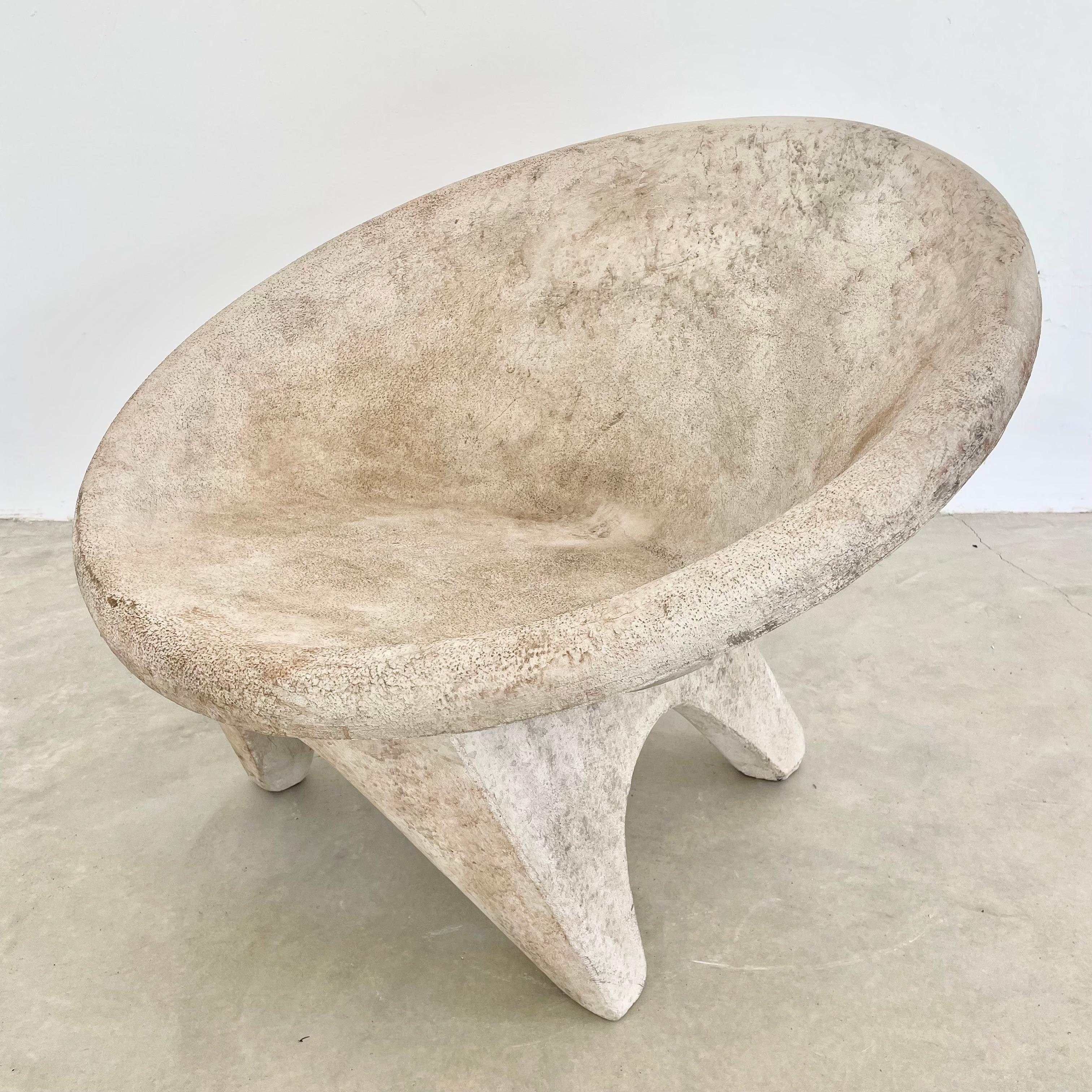 Sculptural Concrete Chair by Merit, Los Angeles For Sale at 1stDibs