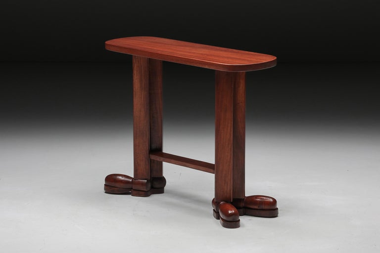 Sculptural Console Table, Avant-Garde Functional Art, France, 1960s For ...