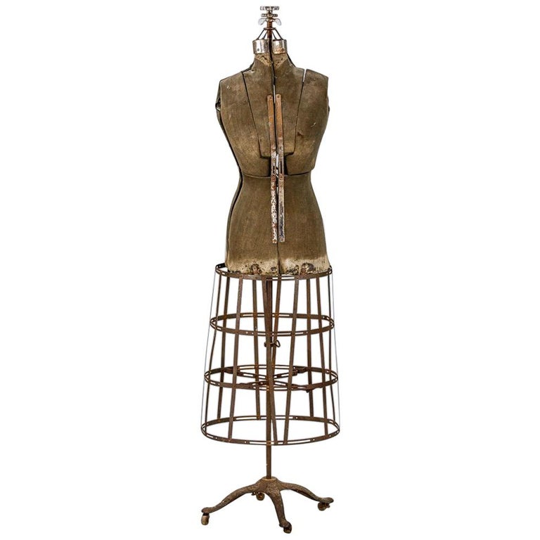 Sculptural Early 20th Century Dressmakers Mannequin For Sale at 1stDibs