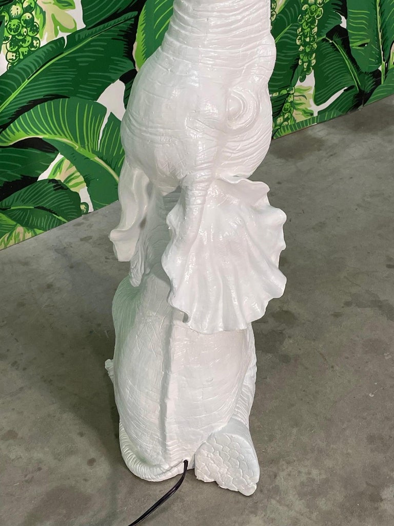 Sculptural Elephant Trunk Floor Lamp For Sale at 1stDibs