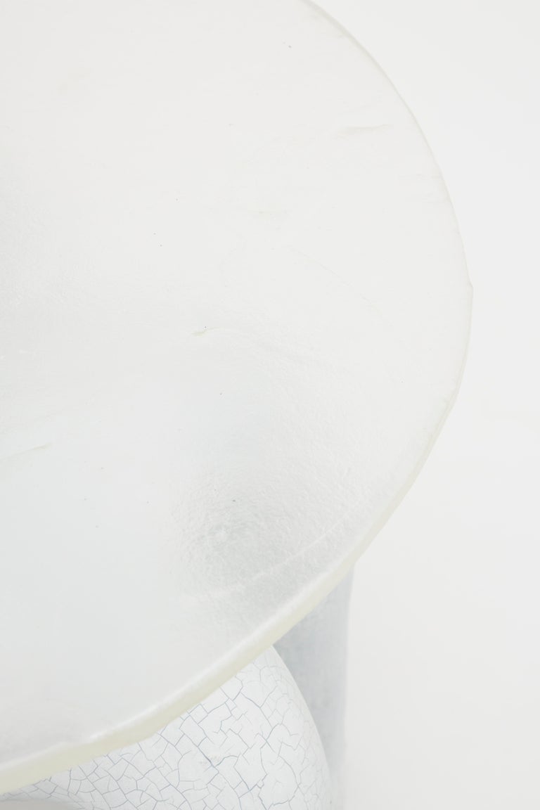 Sculptural Floor Lamp with Table by Ellen Pong For Sale at 1stDibs