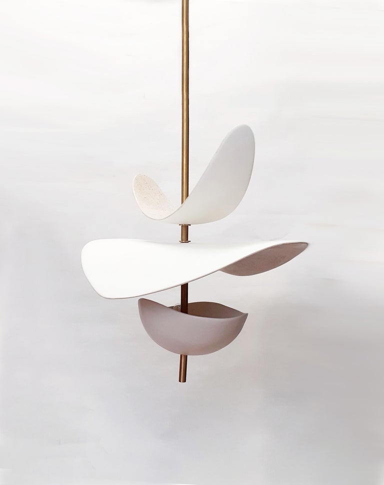 Sculptural Handmade Ceramic Light at 1stDibs