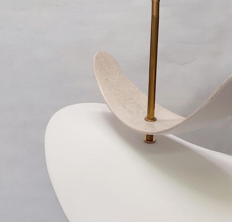 Sculptural Handmade Ceramic Light at 1stDibs