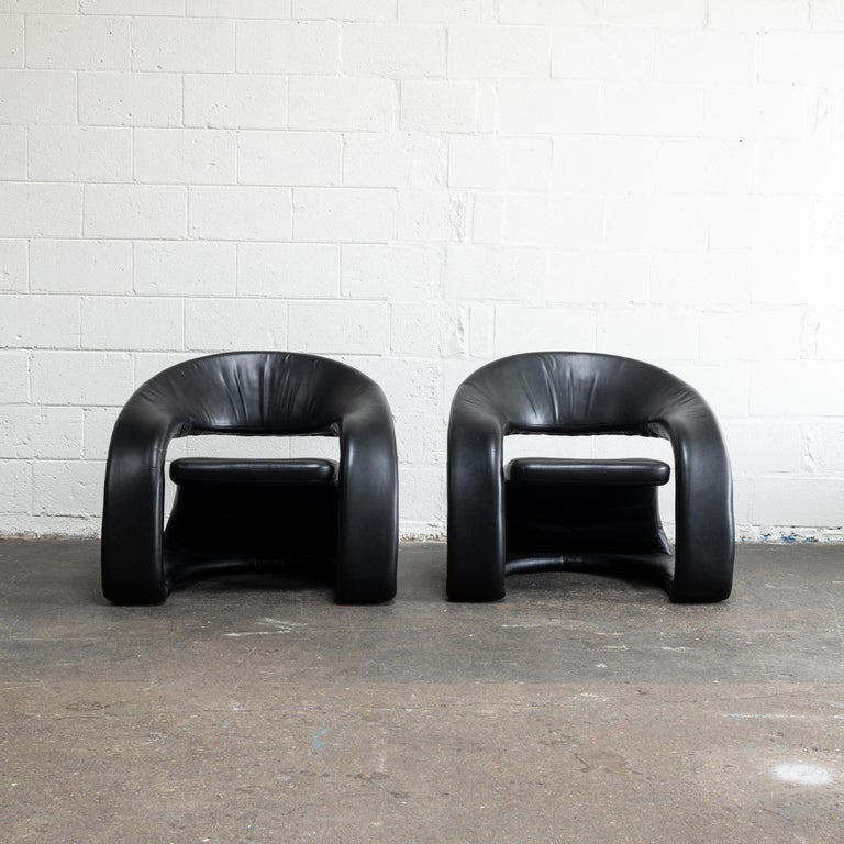 Sculptural Jaymar Lounge Chairs at 1stDibs